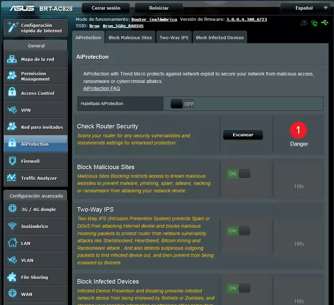 ASUS BRT-AC828: analyse van deze wifi-router AC2600 Dual WAN en VPN 25445_88