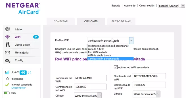 NETGEAR AirCard AC790: ניתוח של MiFi 4G זה עם Wi-Fi AC1200 25460_54