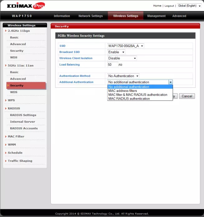 Edimax WAP1750: Nyochaa AP a na Wi-Fi AC1750 25468_61