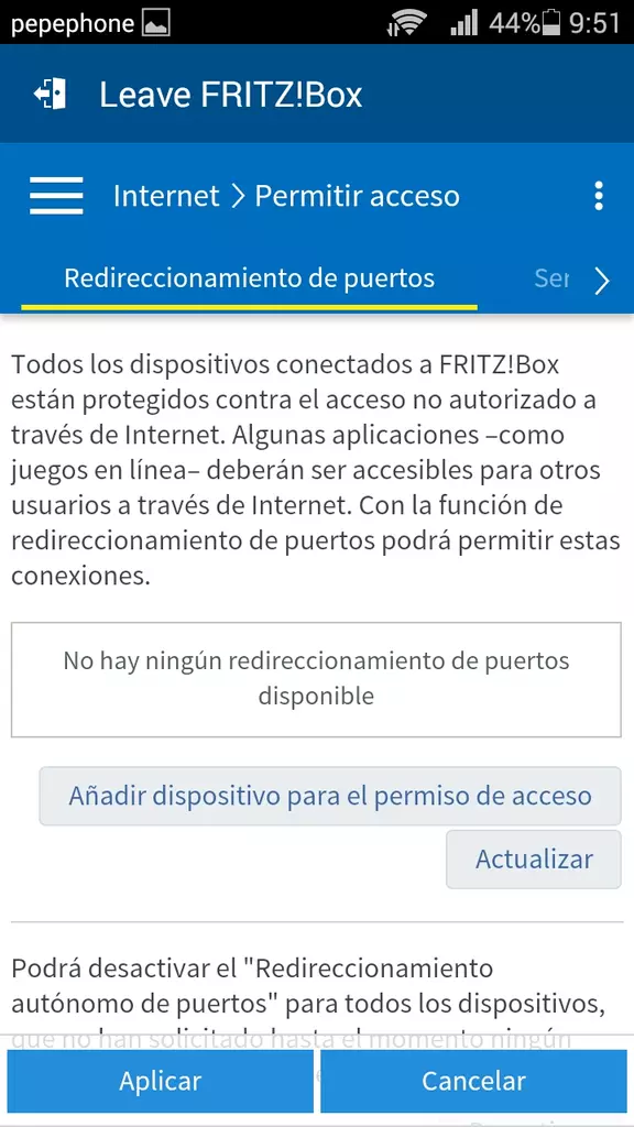 MyFRITZ! Porogaramu: Gusubiramo iyi porogaramu yubuntu kuri Android na iOS 25470_15