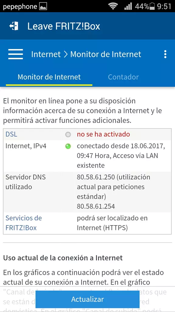 MyFRITZ! Porogaramu: Gusubiramo iyi porogaramu yubuntu kuri Android na iOS 25470_17