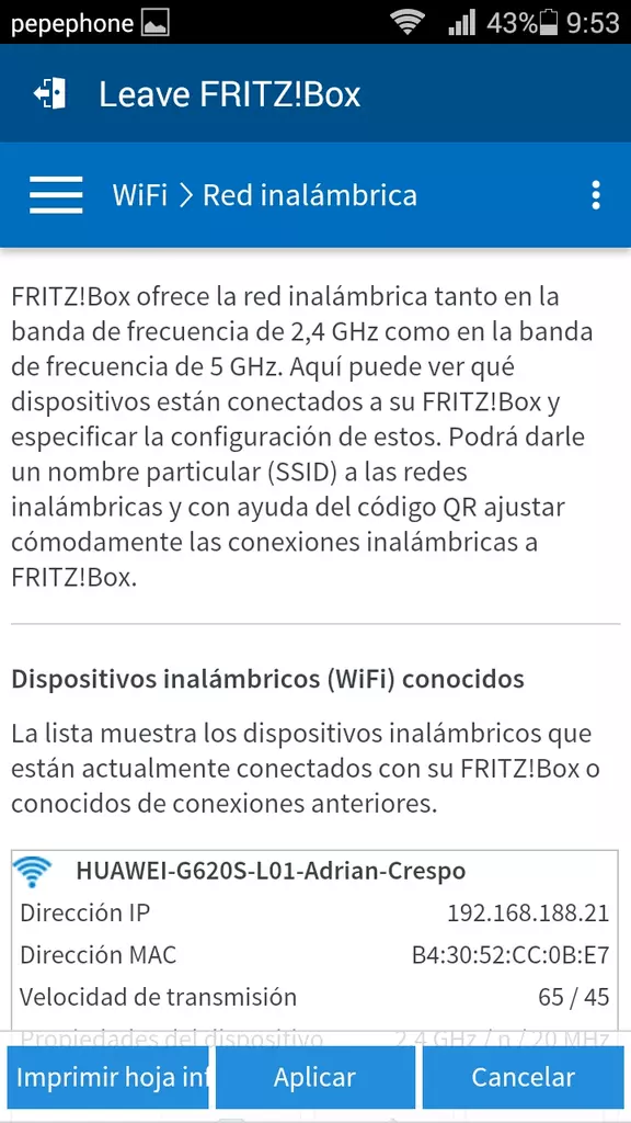 MyFRITZ! Porogaramu: Gusubiramo iyi porogaramu yubuntu kuri Android na iOS 25470_31