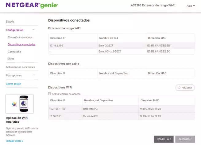 NETGEAR EX7300 Nighthawk X4: Famakafakana ity AC2200 WiFi repeater ity 25476_51