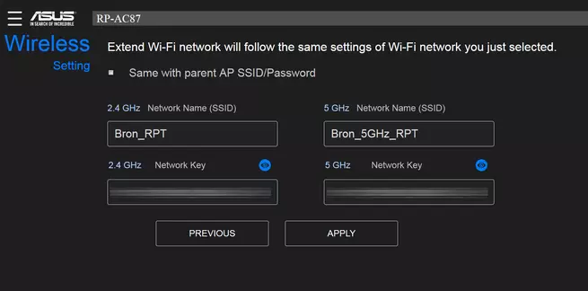 ASUS RP-AC87: Vekolîna vê dubarekerê Wi-Fi du-band AC2600 25477_29