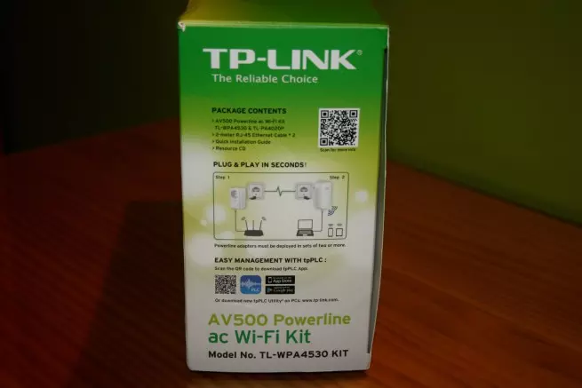 TP-LINK TL-WPA4530 KIT: د دې AV500 PLCs تحلیل د Wi-Fi AC750 سره 25485_13