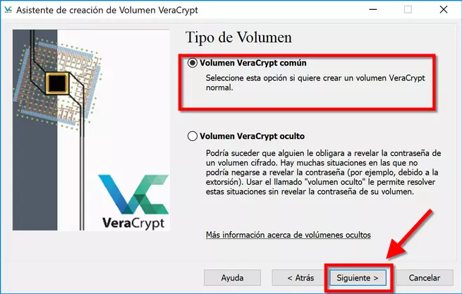 Veracrypt: ఫైల్లు, ఫోల్డర్లు మరియు మొత్తం డిస్క్లను గుప్తీకరించడానికి వినియోగదారు మాన్యువల్ 25487_10