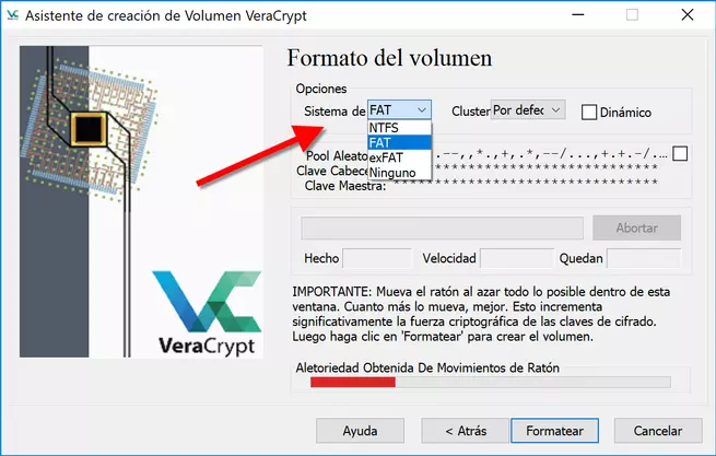 Veracrypt: Manual d'ús per xifrar fitxers, carpetes i discos complets 25487_21