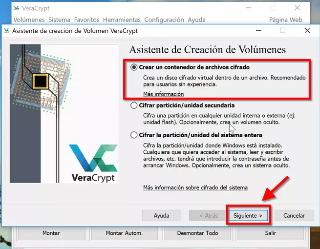 Veracrypt: ఫైల్లు, ఫోల్డర్లు మరియు మొత్తం డిస్క్లను గుప్తీకరించడానికి వినియోగదారు మాన్యువల్ 25487_9