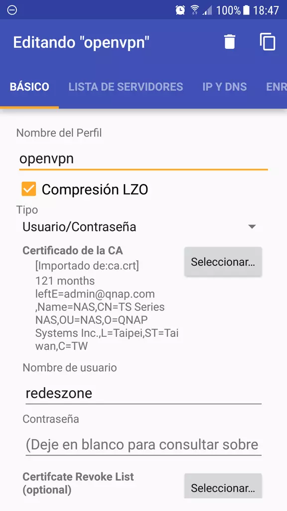 QVPN Service: Buku lokonzekera seva ya OpenVPN pa QNAP NAS - 25491_37