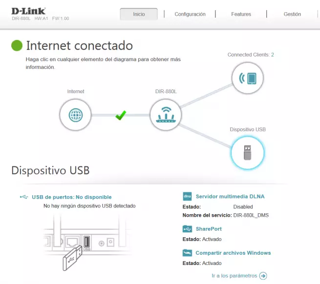 D-Link DIR-880L AC1900: Analisis AC, Gigabit sareng USB 3.0 Wi-Fi router ieu 25499_81