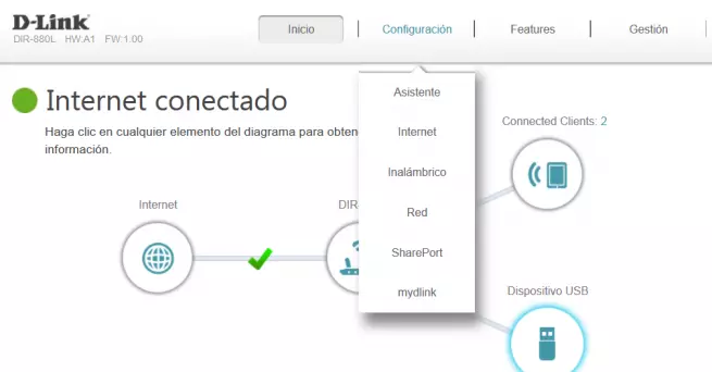 D-Link DIR-880L AC1900: Analisis AC, Gigabit sareng USB 3.0 Wi-Fi router ieu 25499_83