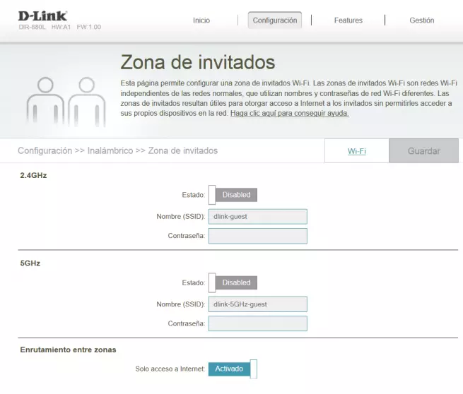 D-Link DIR-880L AC1900: Analiz de routeur AC, Gigabit ak USB 3.0 Wi-Fi sa a 25499_87