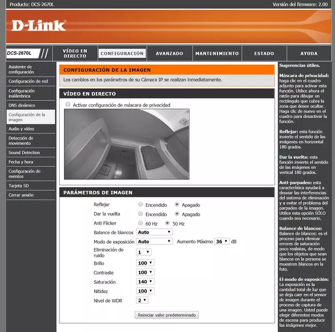 D-Ihuza DCS-2670L: Isesengura ryiyi kamera ya IP yo hanze na Full HD 1080p 25506_52