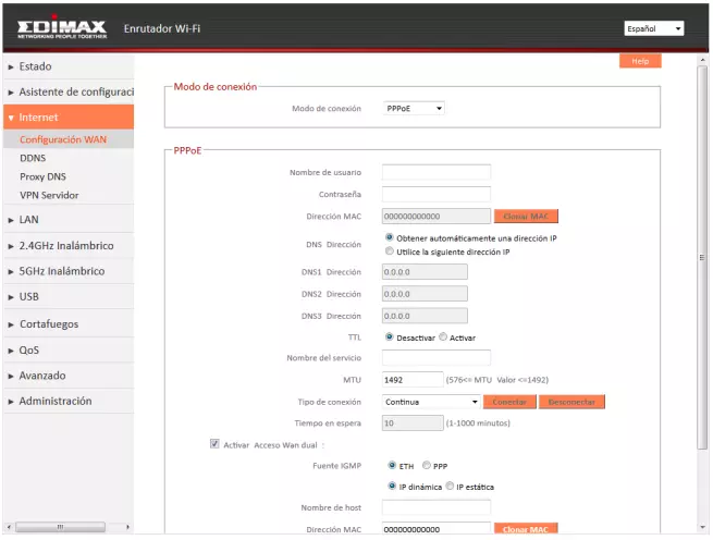 Edimax EW-6478AC V2 Router Firmware