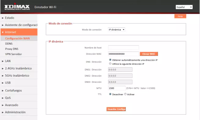 Edimax EW-6478AC V2 maršrutizatoriaus programinė įranga