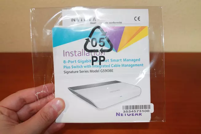 NETGEAR GS908E स्विच दस्तऐवजीकरण