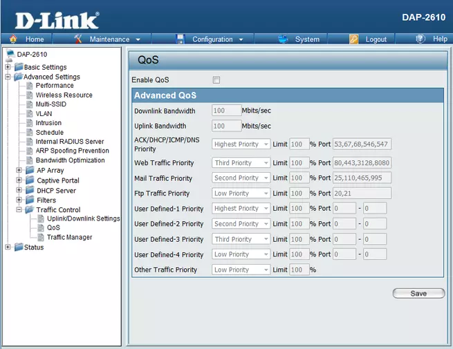 D-Link DAP-2610: Mapitio ya mtaalamu huyu wa AP Wi-Fi AC1300 na PoE 25511_63