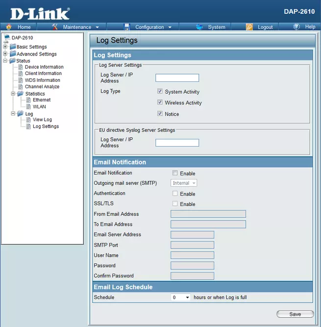 D-Link DAP-2610: ການທົບທວນຄືນຂອງມືອາຊີບ AP Wi-Fi AC1300 ແລະ PoE ນີ້ 25511_66