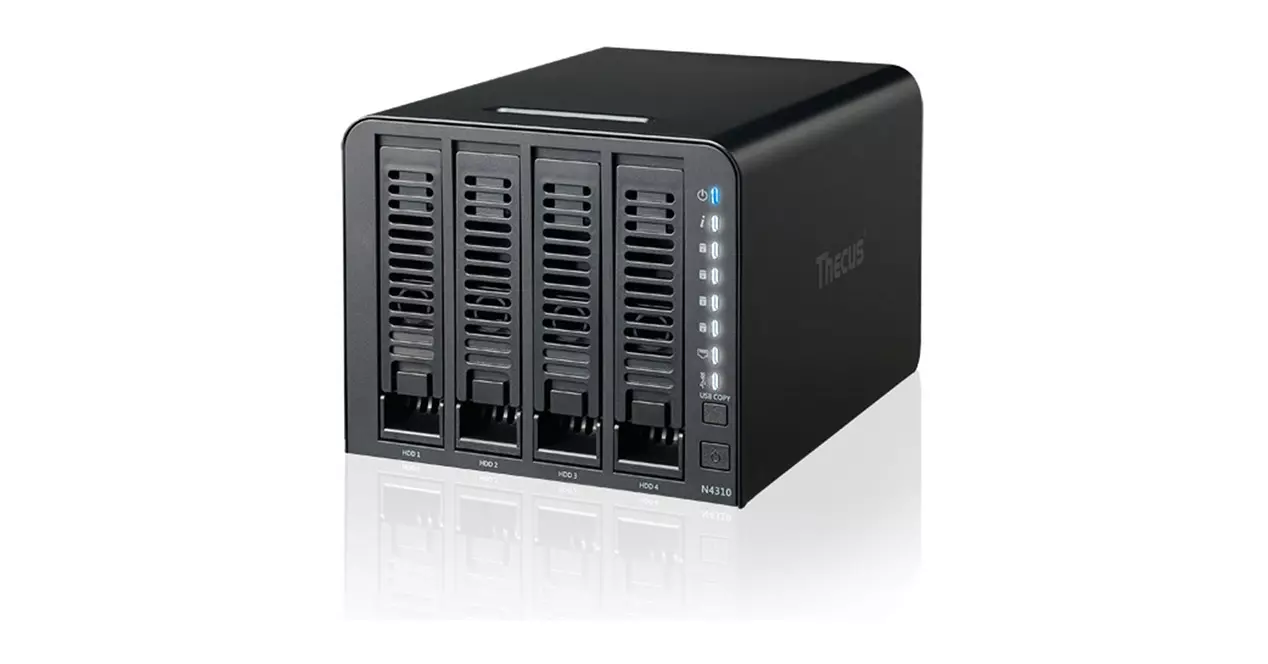 Thecus N4310: Review of this 4-bay NAS server 25525_1