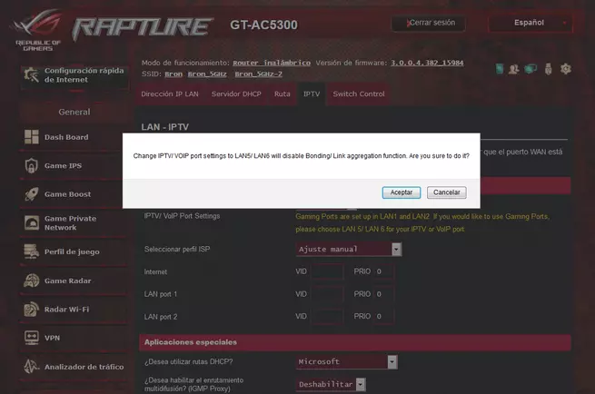 ASUS ROG Rapture GT-AC5300: Iň oňat oýun marşrutizatorynyň derňewi 25541_104