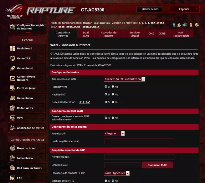 ASUS ROG Rapture GT-AC5300: හොඳම සූදු රවුටරය පිළිබඳ විශ්ලේෂණය 25541_106