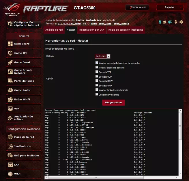 ASUS ROG Rapture GT-AC5300: හොඳම සූදු රවුටරය පිළිබඳ විශ්ලේෂණය 25541_119