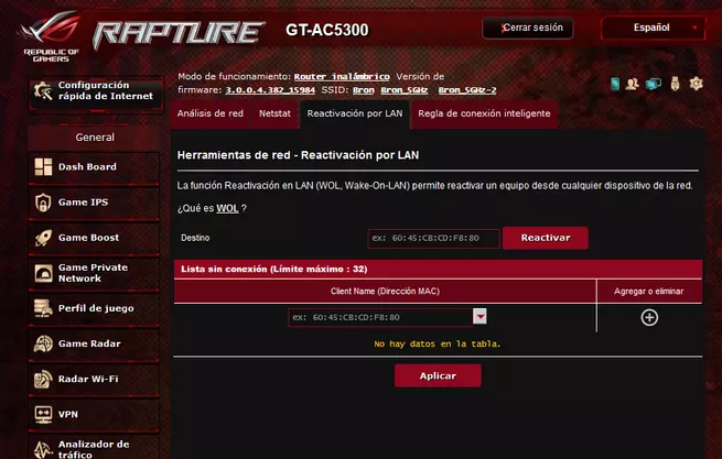 ASUS ROG Rapture GT-AC5300: හොඳම සූදු රවුටරය පිළිබඳ විශ්ලේෂණය 25541_120