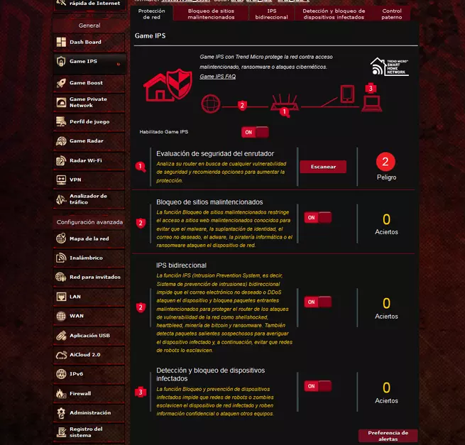 ASUS ROG Rapture GT-AC5300: Nazarin mafi kyawun na'ura mai ba da hanya tsakanin hanyoyin sadarwa 25541_75