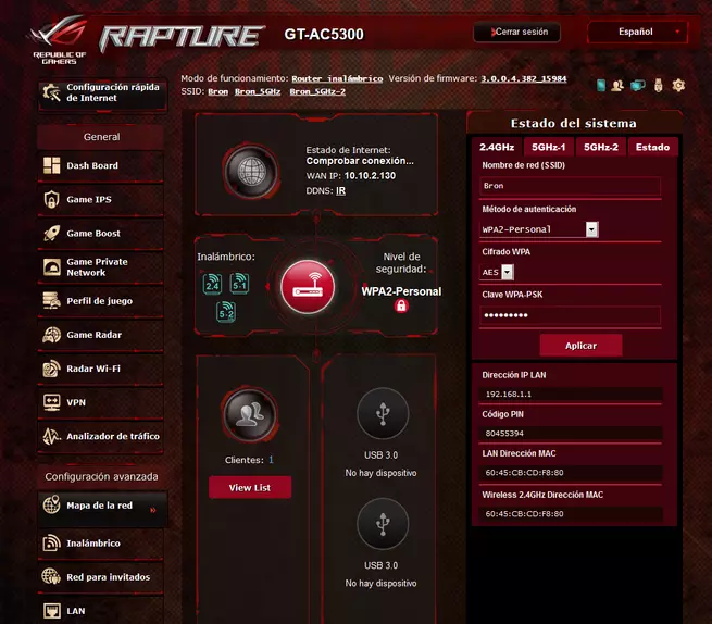 ASUS ROG Rapture GT-AC5300: Kuwunika kwa rauta yabwino kwambiri yamasewera 25541_97