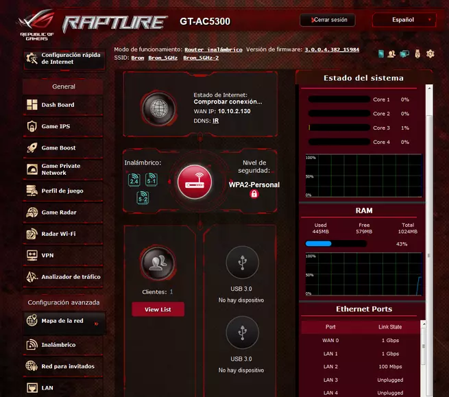 ASUS ROG Rapture GT-AC5300: Iň oňat oýun marşrutizatorynyň derňewi 25541_98