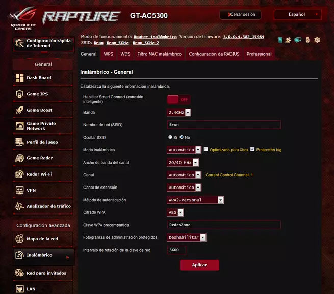 ASUS ROG Rapture GT-AC5300: Nazarin mafi kyawun na'ura mai ba da hanya tsakanin hanyoyin sadarwa 25541_99