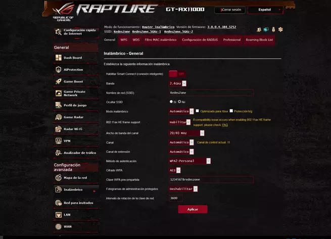 ASUS ROG Rapture GT-AX11000: ଏହି ଗେମିଂ ରାଉଟରର ବିଶ୍ଳେଷଣ | 25542_100