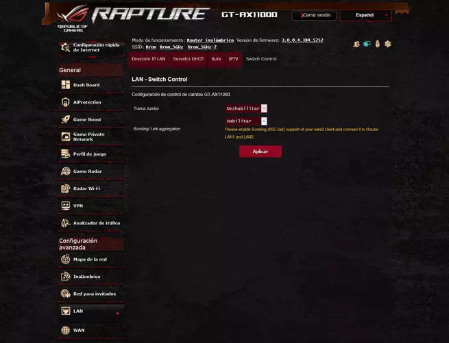 I-ASUS ROG Rapture GT-AX11000: Ukuhlaziywa kwale router yokudlala 25542_111