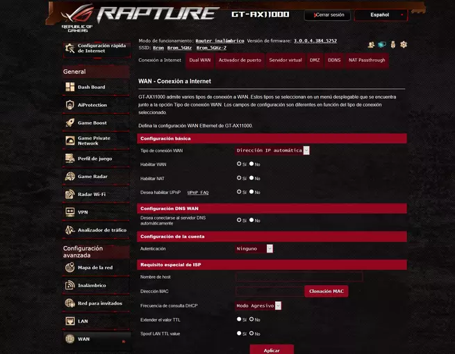 ASUS ROG Rapture GT-AX11000: Analysis of this gaming router 25542_112