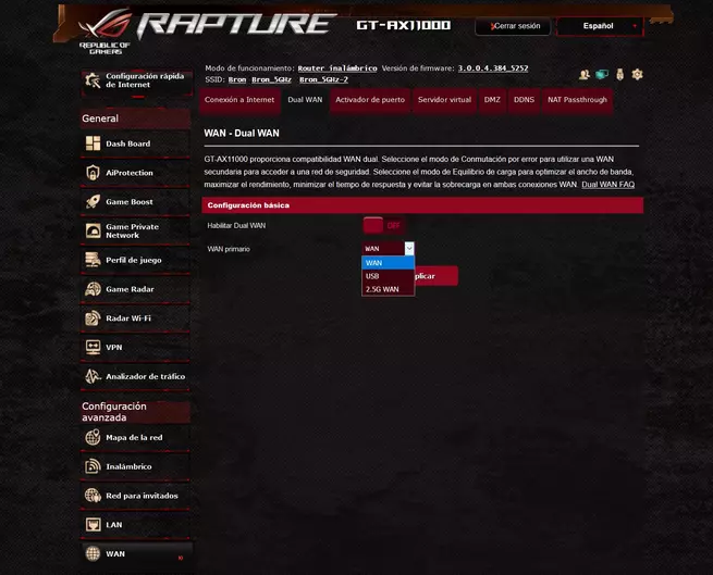 ASUS ROG Rapture GT-AX11000: Analysis of this gaming router 25542_113