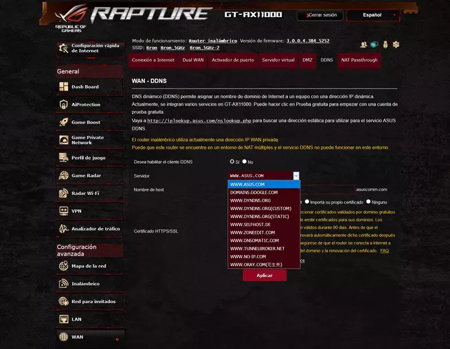 ASUS ROG Rapture GT-AX11000: Nazarin wannan na'ura mai ba da hanya tsakanin hanyoyin sadarwa 25542_117