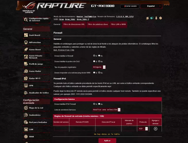 ASUS ROG Rapture GT-AX11000: Kuwunika kwa rauta yamasewera iyi 25542_123