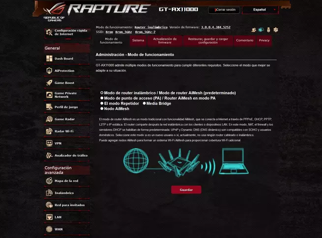 I-ASUS ROG Rapture GT-AX11000: Ukuhlaziywa kwale router yokudlala 25542_124