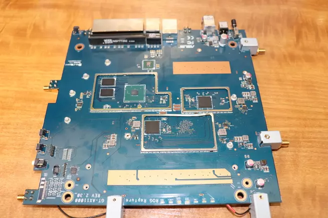 Main components as CPU of the ASUS ROG Rapture GT-AX11000 router