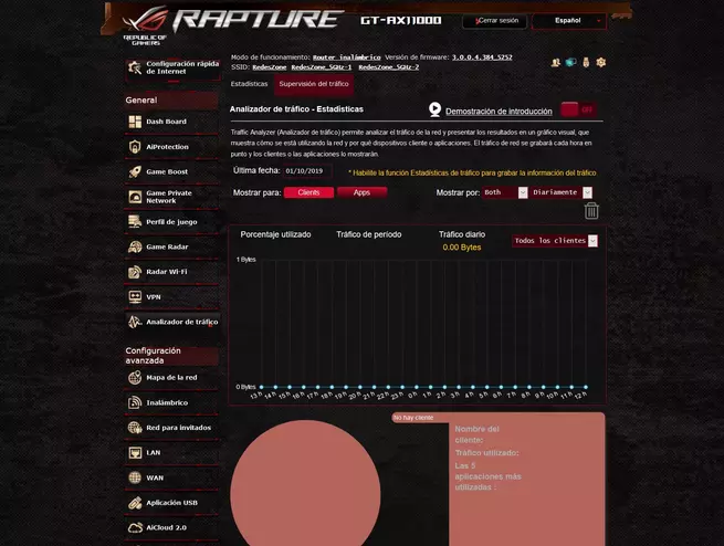 ASUS ROG Rapture GT-AX11000: Nazarin wannan na'ura mai ba da hanya tsakanin hanyoyin sadarwa 25542_97