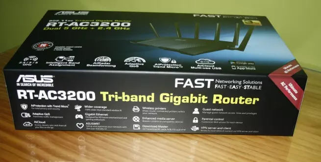 ASUS RT-AC3200: análise en profundidade deste router Wi-Fi AC3200 tribanda 25551_4