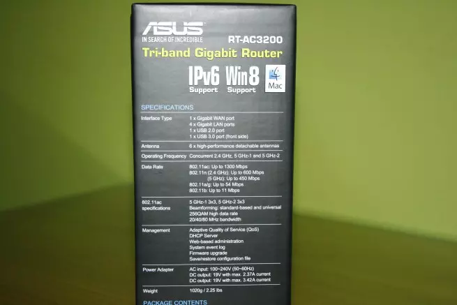 ASUS RT-AC3200: Tlhahlobo e tebileng ea router ena ea tri-band Wi-Fi AC3200 25551_5