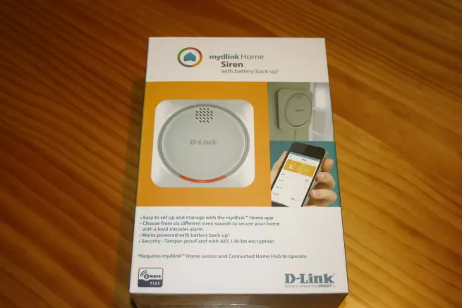 Blaen blwch y D-Link DCH-Z510