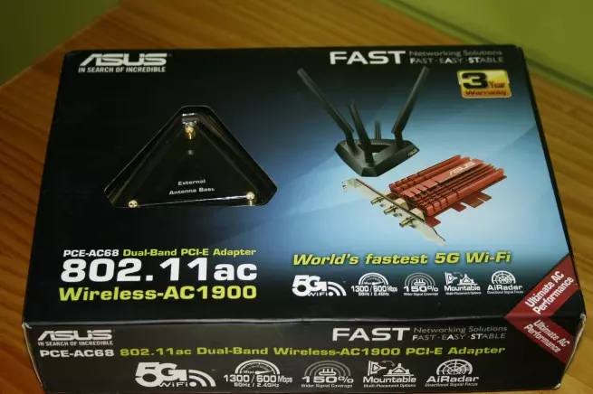 ASUS PCE-AC68 AC1900: Ongororo yeiyi Wi-Fi PCI Express kadhi 25562_13