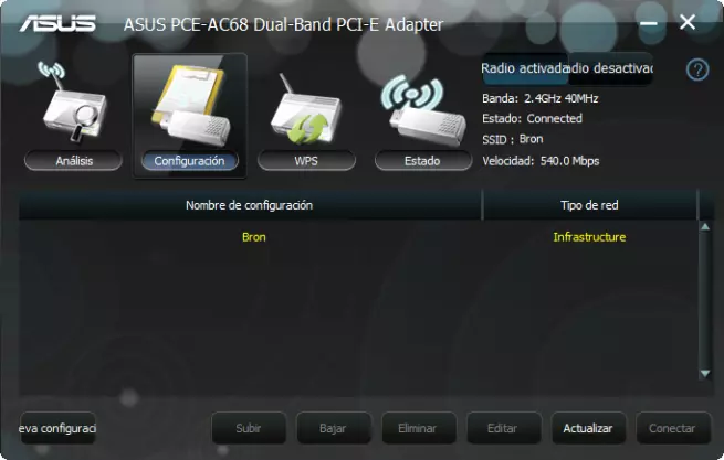 ASUS PCE-AC68 AC1900: ଏହି ୱାଇ-ଫାଇ PCI ଏକ୍ସପ୍ରେସ କାର୍ଡର ବିଶ୍ଳେଷଣ | 25562_40