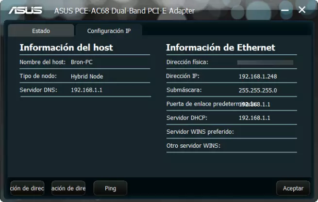 ASUS PCE-AC68 AC1900: Iloiloga o lenei Wi-Fi PCI Express card 25562_44