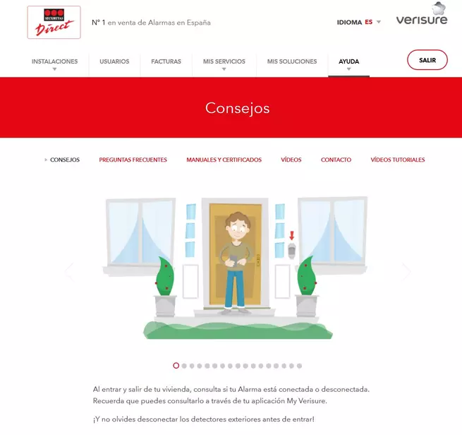 Securitas Direct Verisure: Analisi di questo allarme domestico con CRA 25565_93