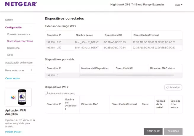 NETGEAR EX8000 Nighthawk X6S: trīsjoslu maiņstrāvas Wi-Fi atkārtotāja apskats 25566_43