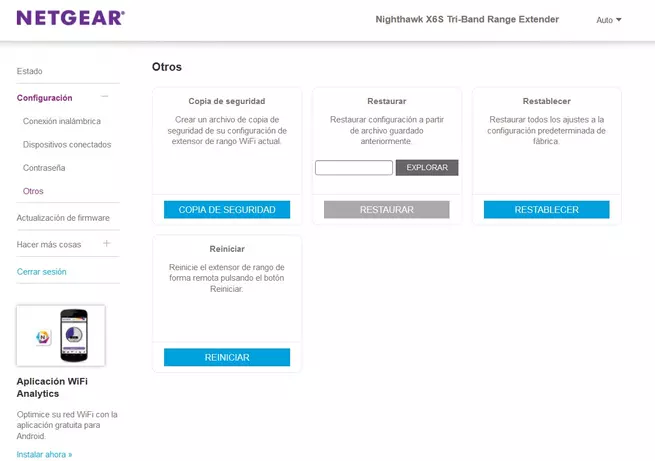 NETGEAR EX8000 Nighthawk X6S: trīsjoslu maiņstrāvas Wi-Fi atkārtotāja apskats 25566_45