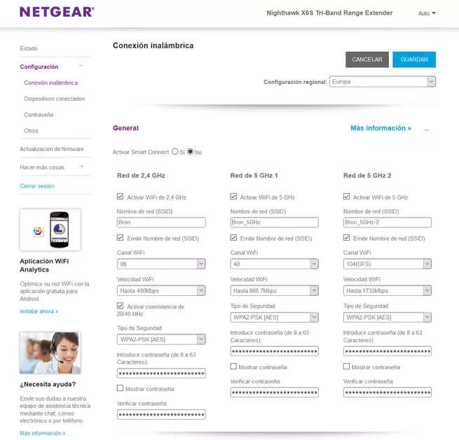 NETGEAR EX8000 Nighthawk X6S: トライバンド AC Wi-Fi リピーター レビュー 25566_60